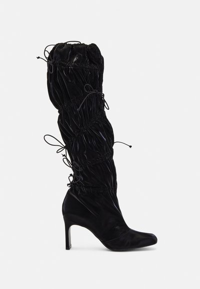 Reike Nen MULTI RUSHY LONG BOOTS - Overkneeskor - black/svart - Zalando.se