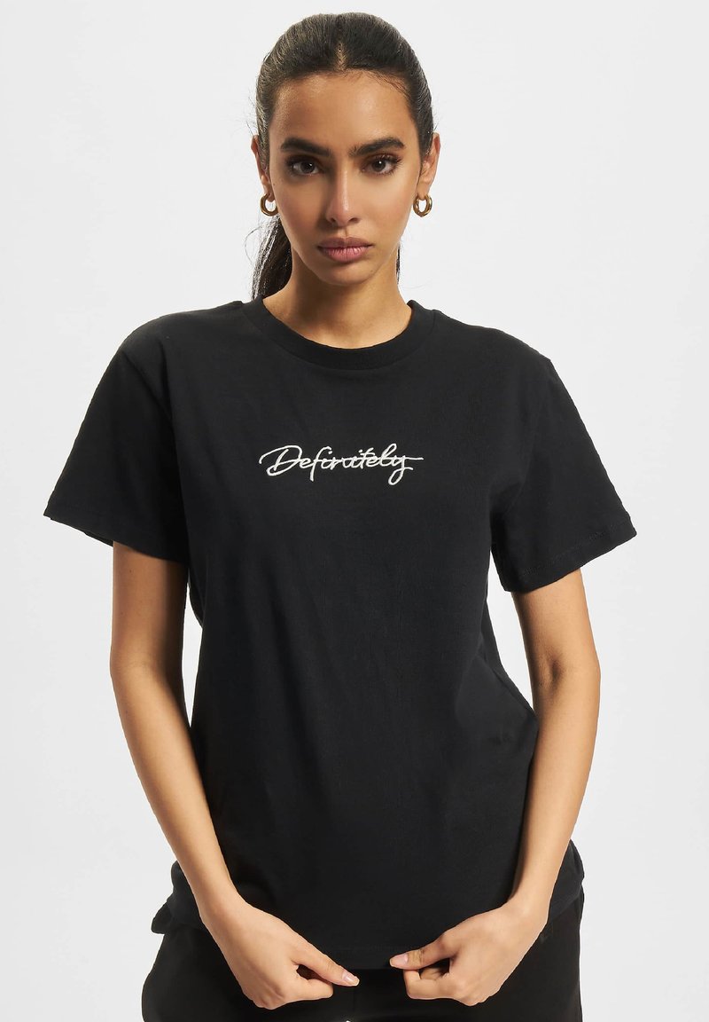 DEF DEFINITELY - T-Shirt print - black/schwarz - Zalando.at