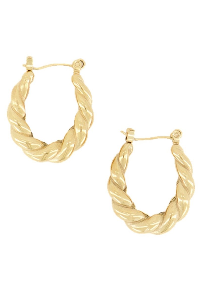 My Jewellery TWISTED OVAL - Ohrringe - gold coloured/goldfarben - Zalando