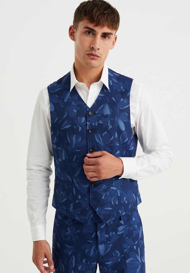 WE Fashion Weste - blue/blau-metallic - Zalando.ch