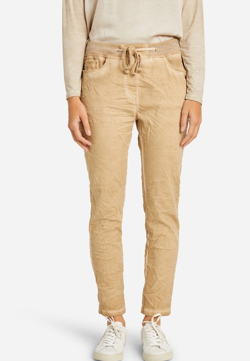 Heartkiss Pantalon classique - camel - ZALANDO.FR
