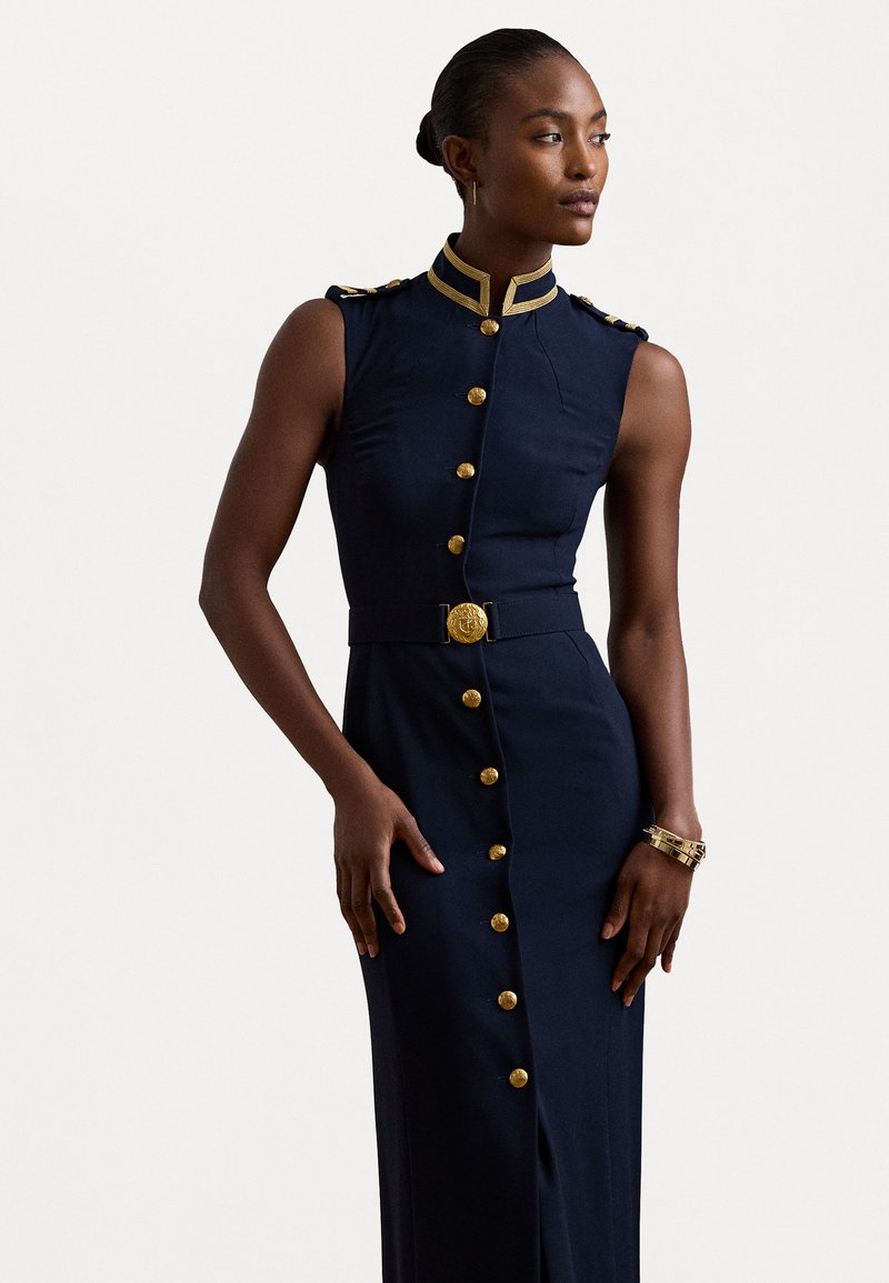 Lauren Ralph Lauren ANGENI SLEEVELESS GOWN - Jerseykjole - navy ...