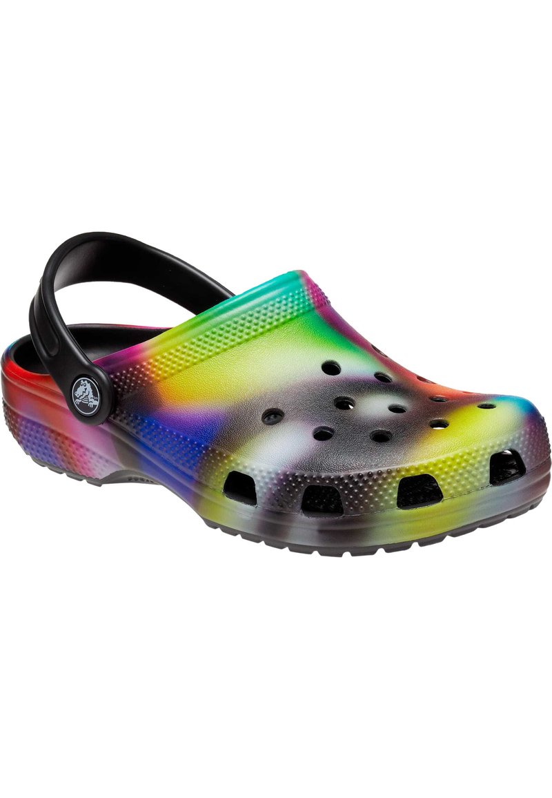Crocs Mules - black multi/black - Zalando.ie