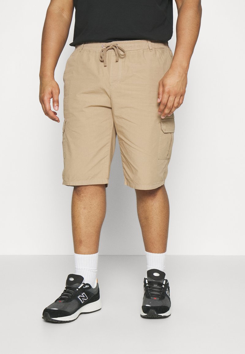 Cars Jeans CORBY PLUS - Shorts - khaki/oliv - Zalando.ch