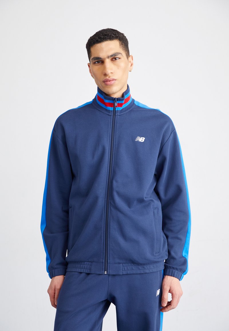 New Balance SPORTSWEAR GREATEST HITS FULL ZIP - Sweatjacke - navy ...