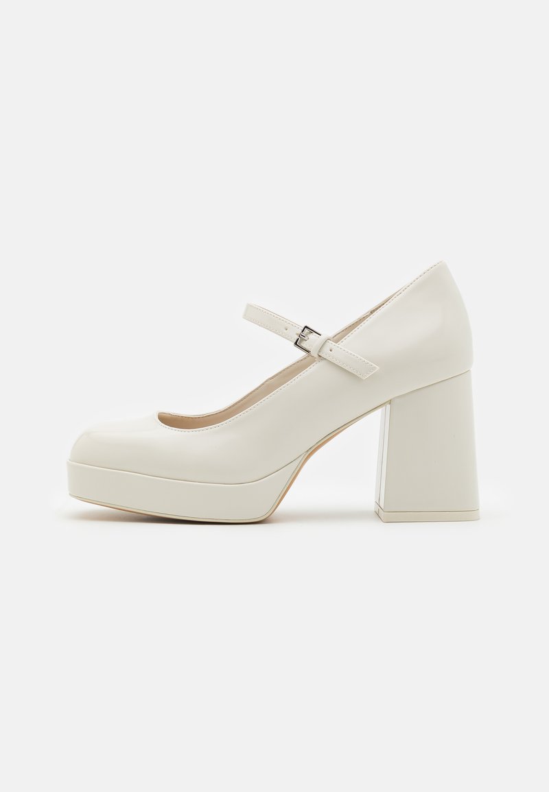 ALDO TROWE - Tocuri înalte - white/bone/alb - Zalando.ro