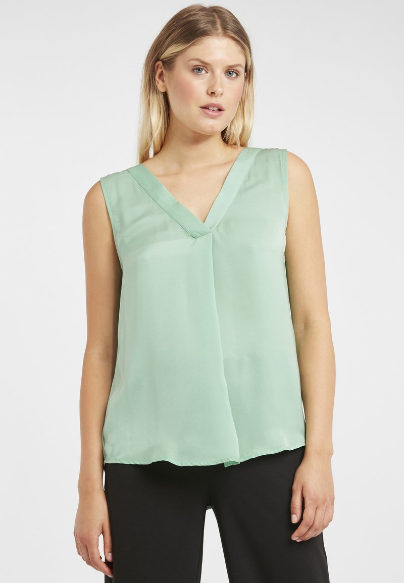 ICHI Top/zielony - Zalando.pl
