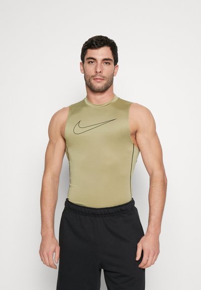 Nike Performance Top - black/smoke grey/schwarz - Zalando.ch