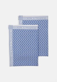 Carhartt WIP TEA TOWEL SET UNISEX - Other accessories - white/blue ...