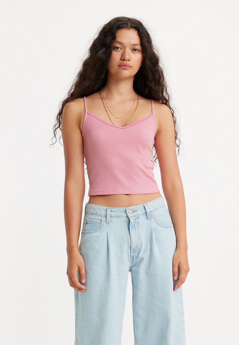 Levi's® DRY GOODS WAFFLE TANK - Top - tameless rose/rosa - Zalando.es