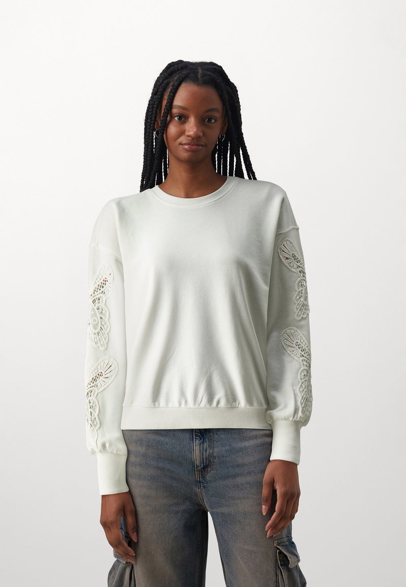ONLY ONLFLY - Sweater - cloud dancer/crème - Zalando.nl