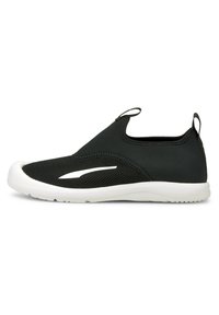 Puma CAT SHIELD UNISEX - Sneakers laag - puma black/puma white/zwart ...