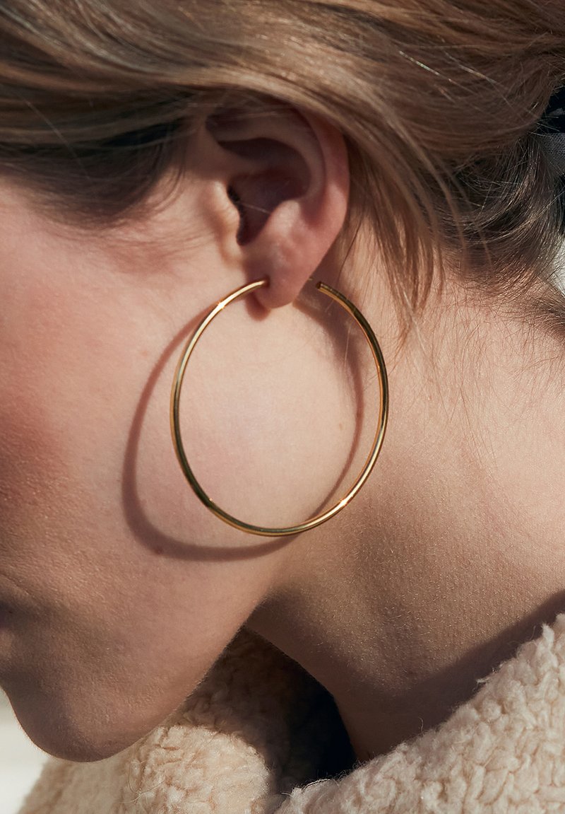 EDBLAD HOOPS LARGE - Ohrringe - gold-coloured/goldfarben - Zalando.de