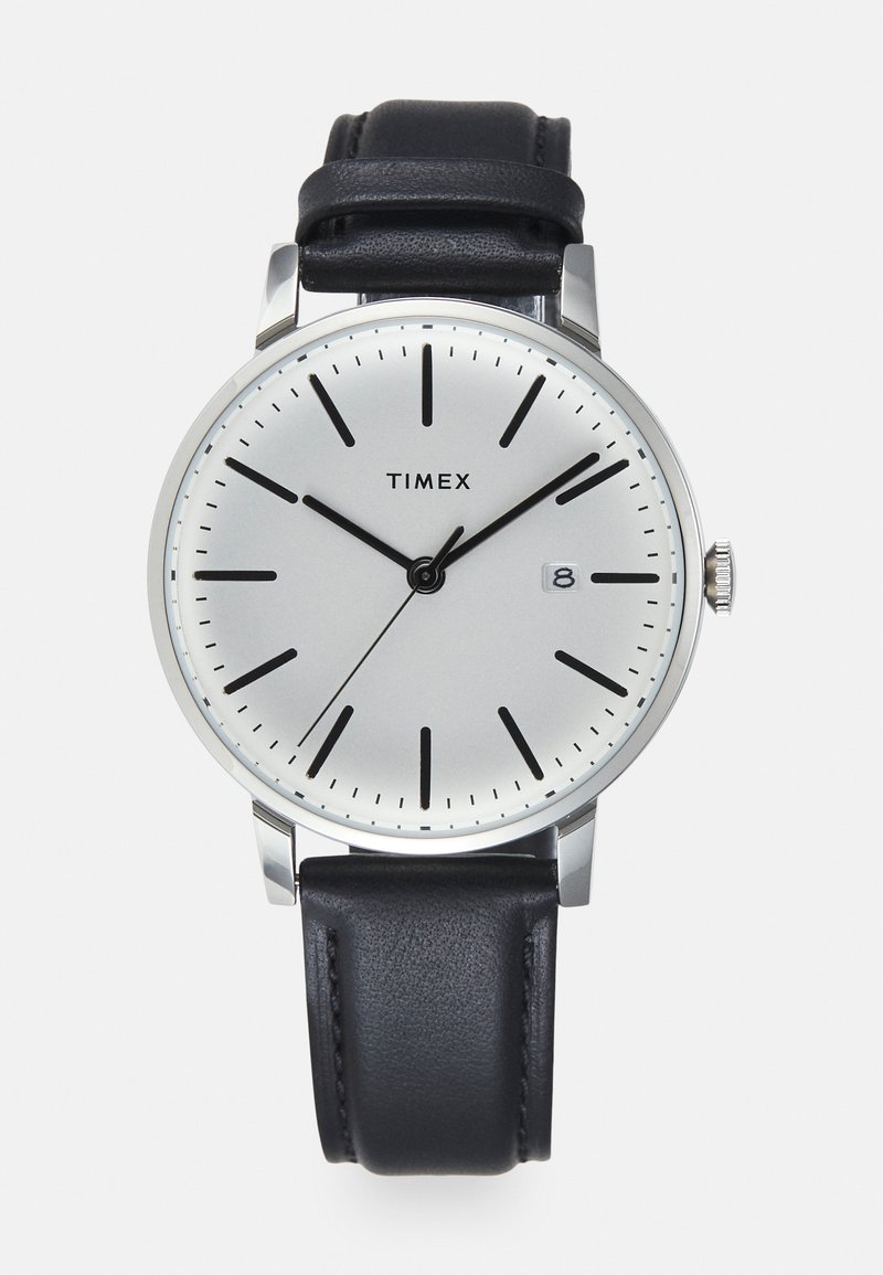 Timex MIDTOWN 3 HAND UNISEX - Uhr - silver-coloured/black/white/schwarz ...