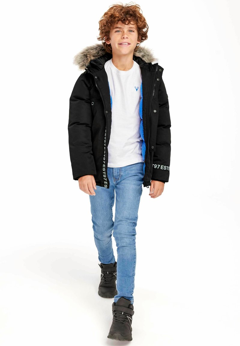 MINOTI STANDARD - Cappotto invernale - black royal blue/nero - Zalando.it