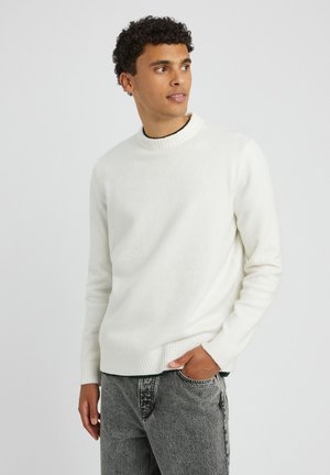 Carhartt WIP FORTH - Pullover - wax/blanc - ZALANDO.FR