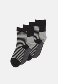 camano ONLINE FEMALE SOFT SOCKS 4 PACK - Socks - black - Zalando.co.uk
