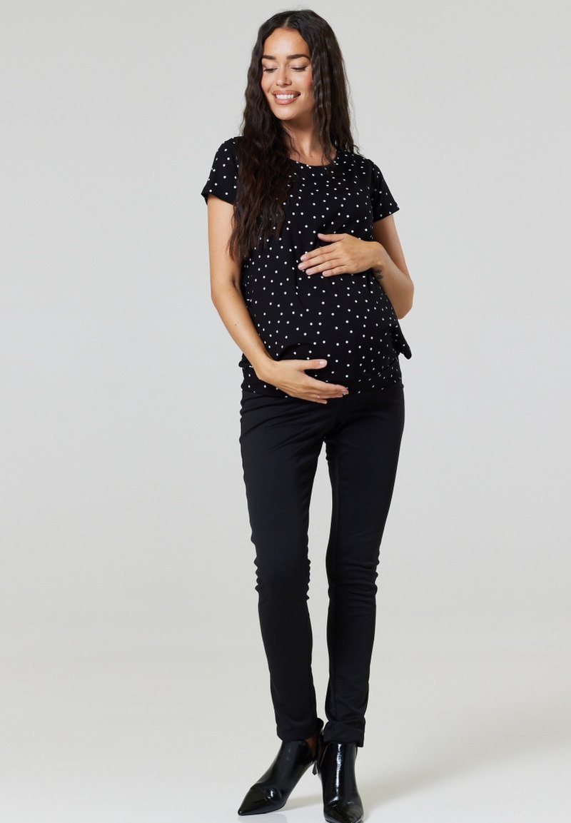 Chelsea Clark MATERNITY NURSING - Triko s potiskem - white anthracite ...