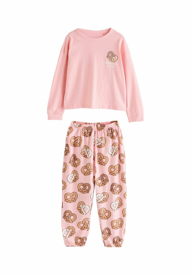 Next SET 3 PACK - Conjunto de pijama - avocado slogan print/rosa ...