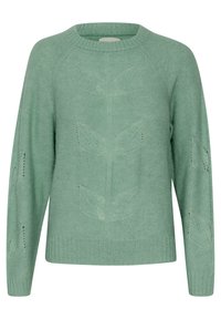 Part Two FRYPW PU - Neule - crème de menthe/vihreä - Zalando.fi