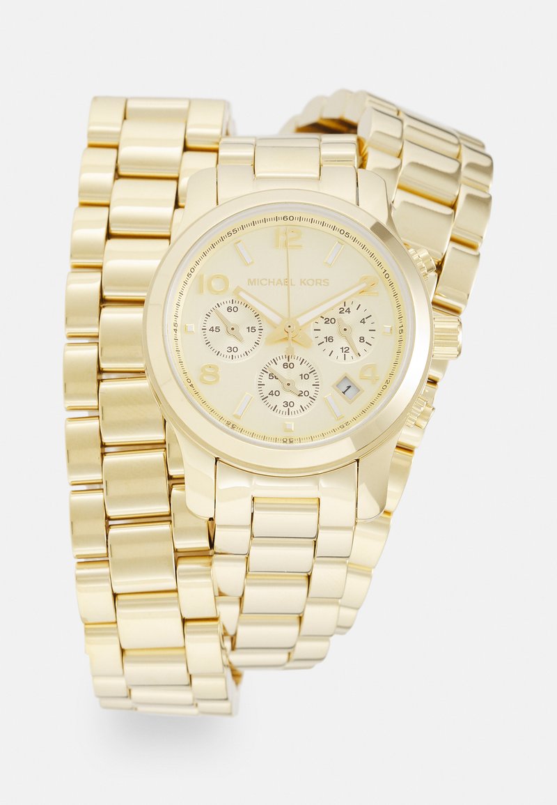 Michael Kors RUNWAY - Chronograph - gold/goldfarben - Zalando.ch