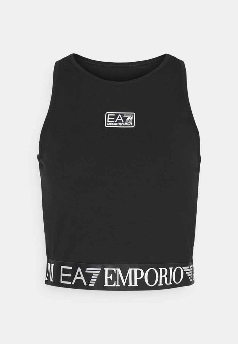 EA7 Emporio Armani - Top/czarny - Zalando.pl