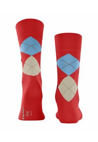 Burlington KING - Socken - tulip/rot - Zalando.at