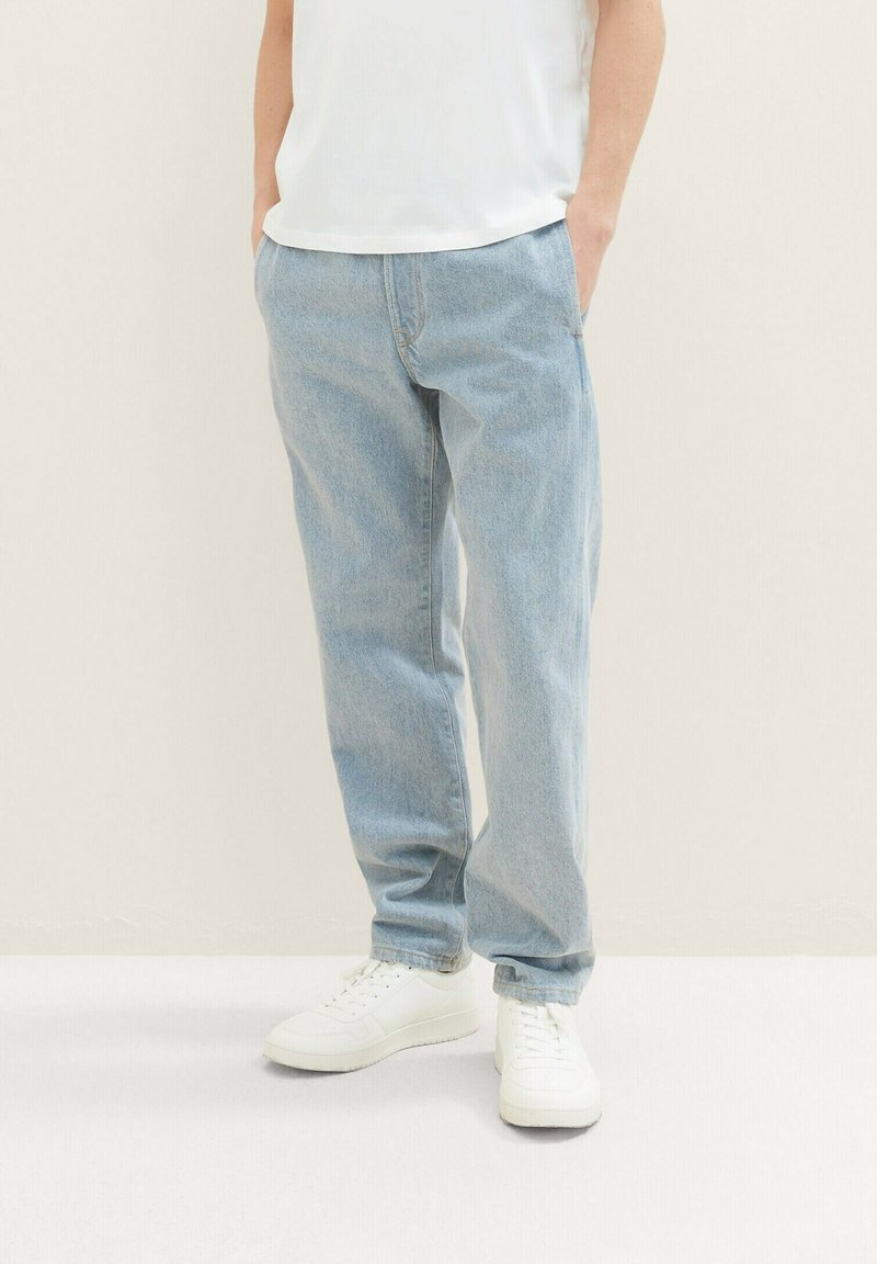 TOM TAILOR DENIM Jeans Relaxed Fit - clean bleached blue denim/blue ...