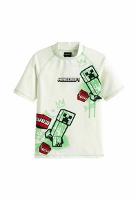 Next STANDARD - Rash vest - minecraft green/white - Zalando