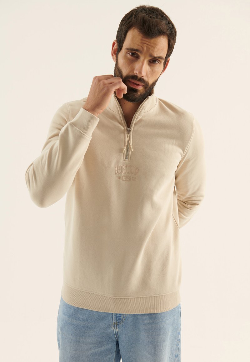 Pier One COLLEGE TROYER - Sweatshirt - beige - Zalando.at