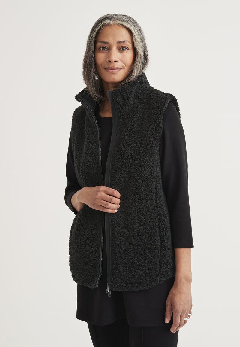 Cellbes of Sweden IN PILE - Weste - black/schwarz - Zalando.at