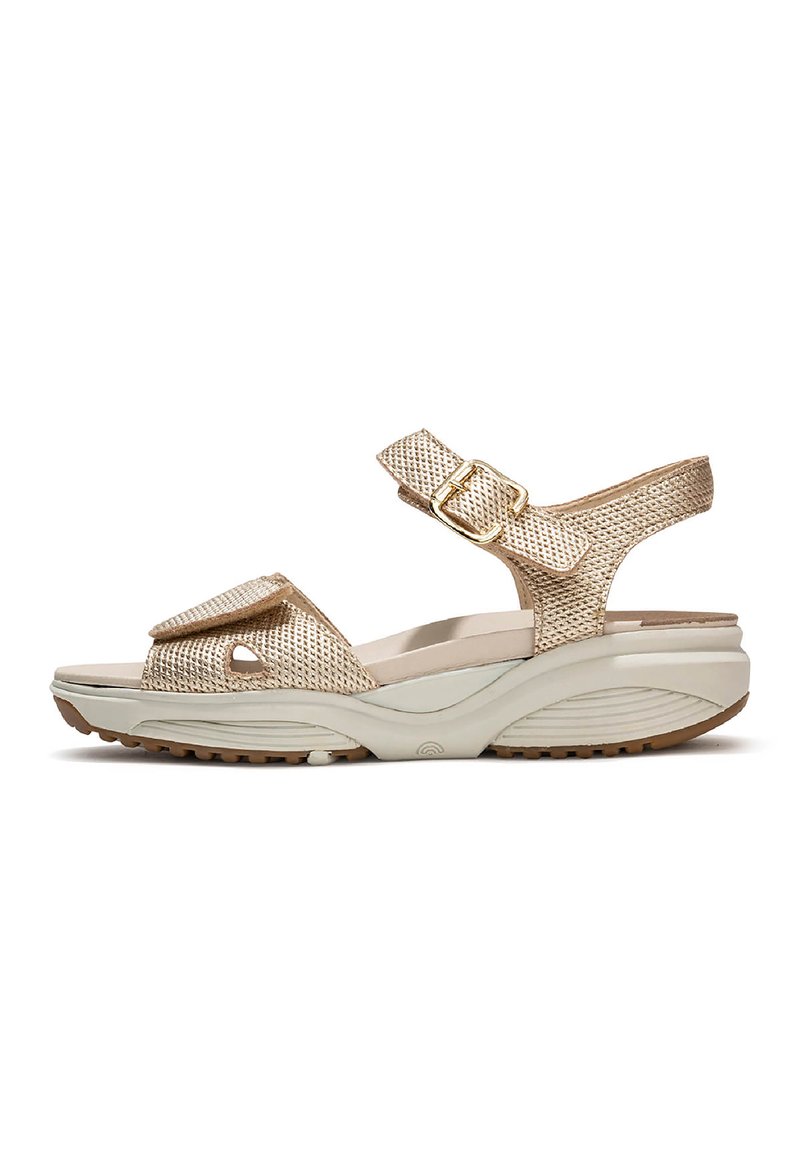 Xsensible SYROS - Wedge sandals - gold/gold-coloured - Zalando