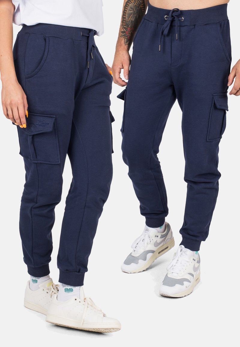 Blackskies Cargo trousers - deep blue/blue denim - Zalando.ie