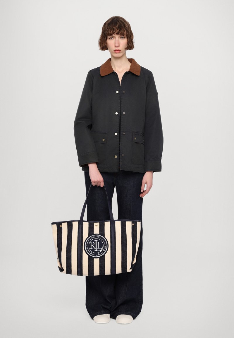 Lauren Ralph Lauren EMERIE TOTE EXTRA LARGE - Shopping Bag - navy ...