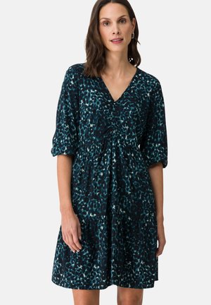 Cache Cache AUSGESTELLTES MIT WICKELKRAGEN - Vestido ligero - noir ...