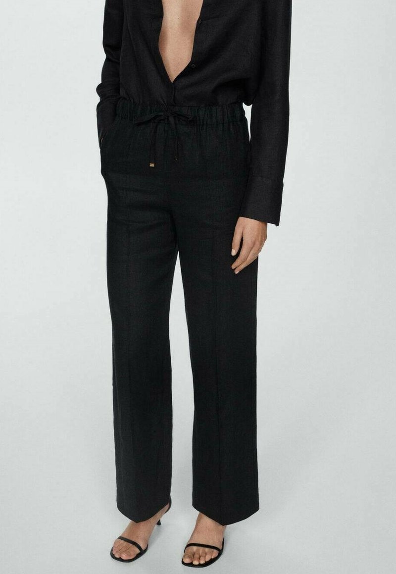 Mango SAMARA - Broek - sort/zwart - Zalando.nl