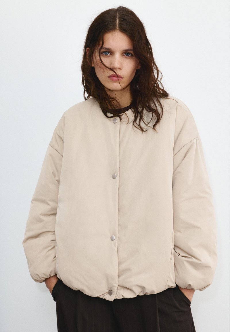 PULL&BEAR Light jacket - beige - Zalando