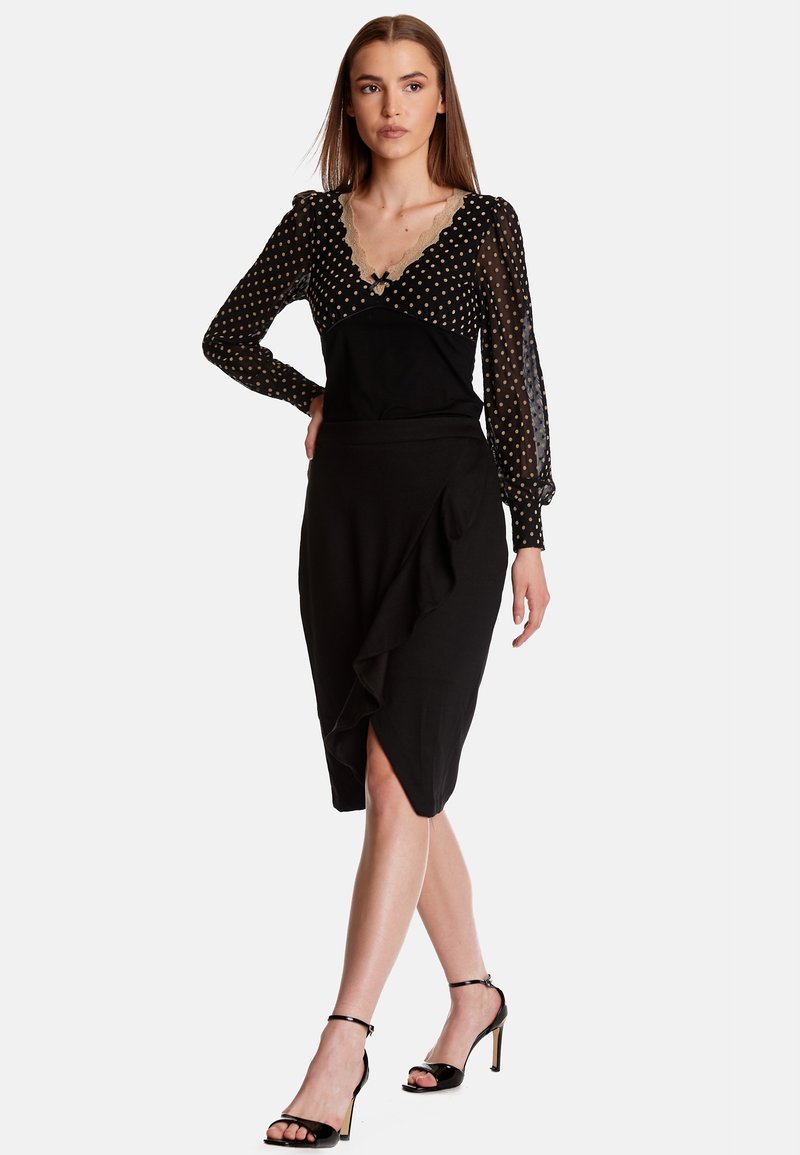 Vive Maria MONTMARTRE LOVE - Bluse - schwarz allover/schwarz - Zalando.de