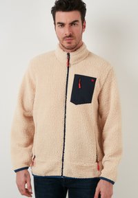 Buratti Fleece trui - ecru/crème - Zalando.nl