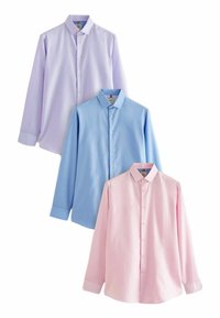 Next TEXTURE 3 PACK - Hemd - lilac purple blue pink/weiß - Zalando.ch