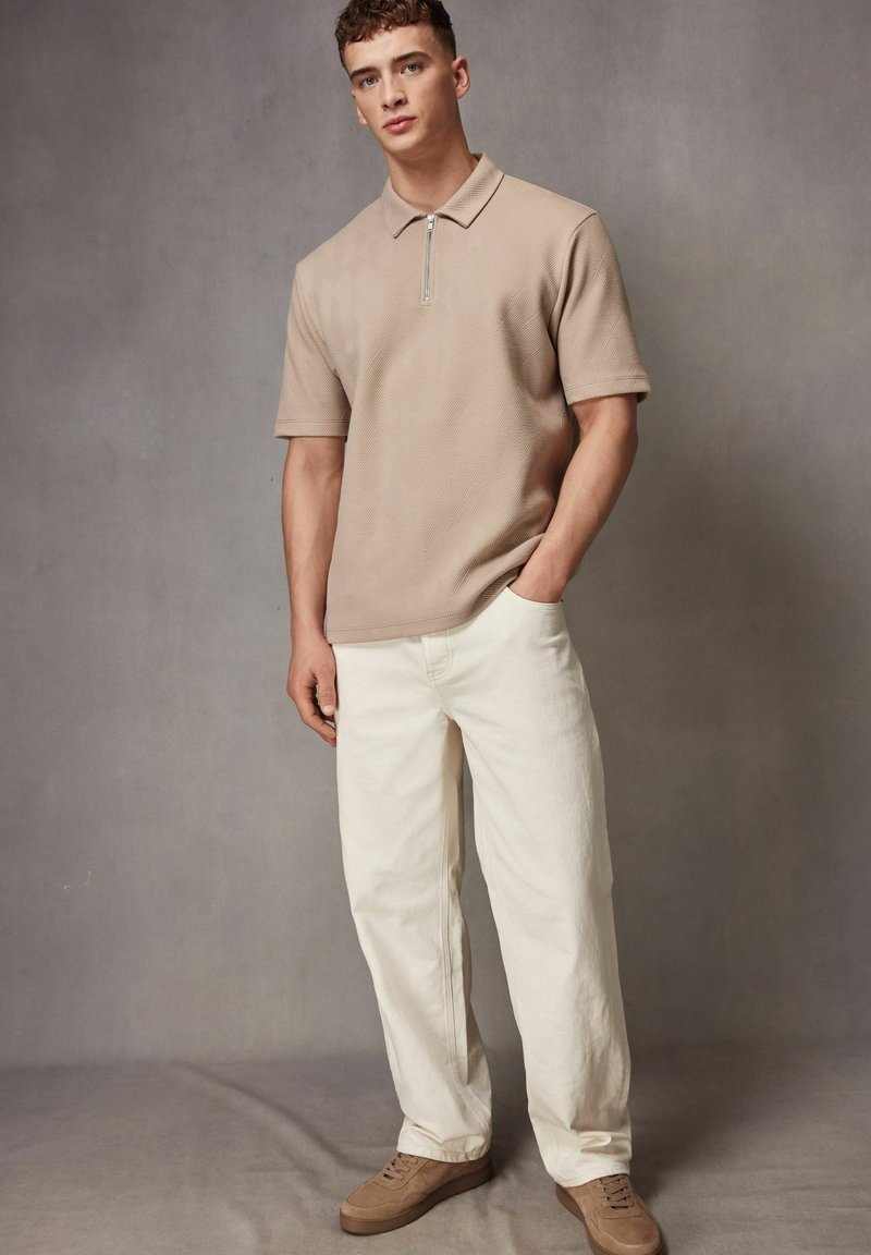Next REGULAR FIT - Polo shirt - neutral/beige - Zalando