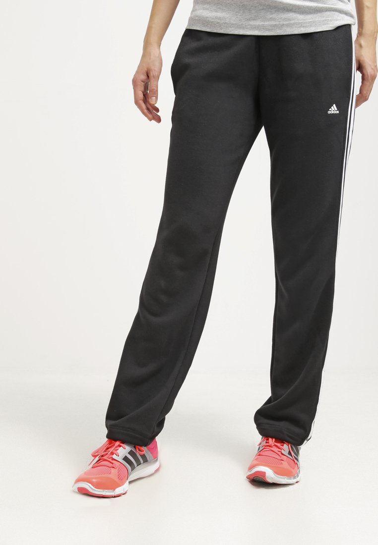 adidas Performance ESSENTIALS - Jogginghose - black/white/schwarz ...