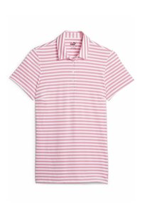 Puma MATTR SOMER - Polo - strawberry burst-white glow/rose - ZALANDO.FR