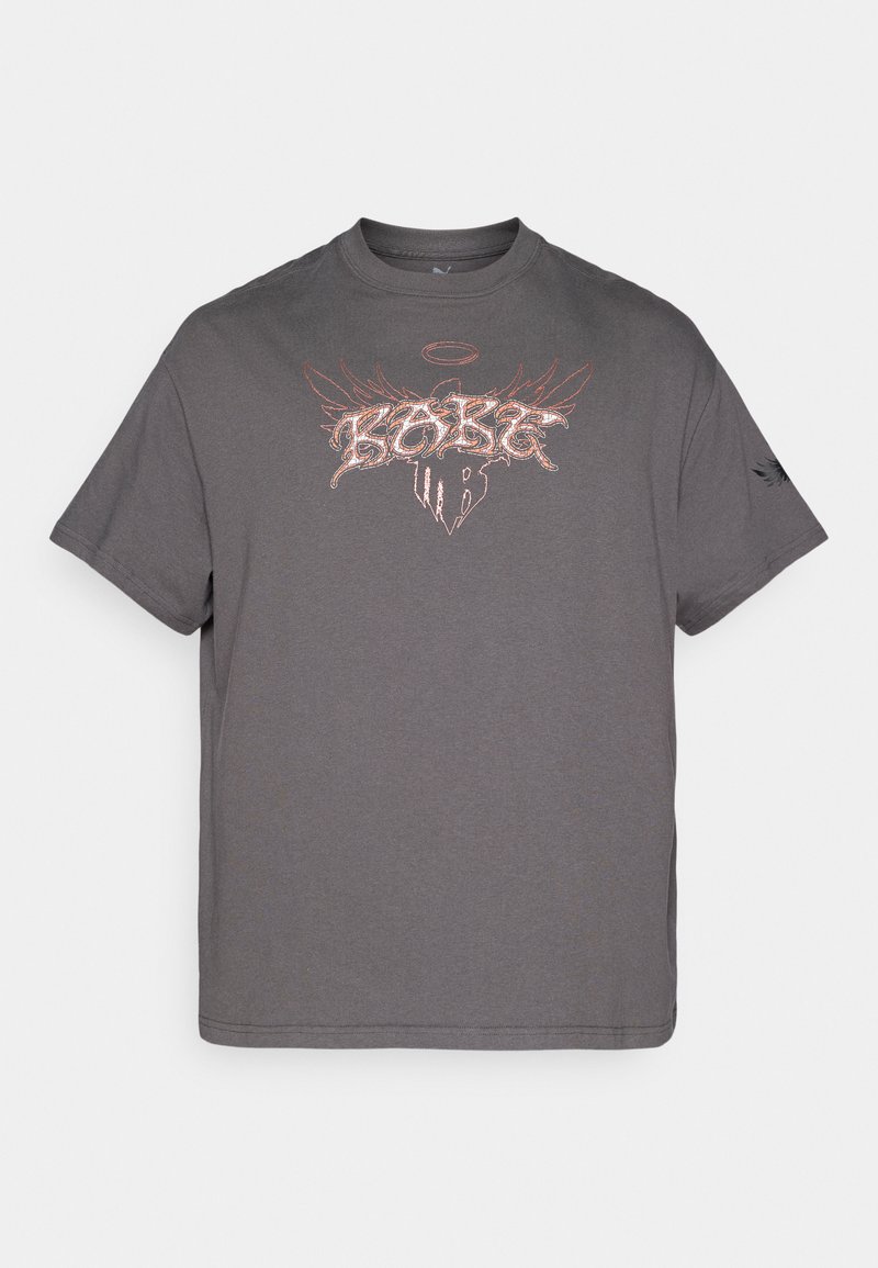 Puma LAMELO SUPERNOVA TEE II - Print T-shirt - dusky gray/grey - Zalando