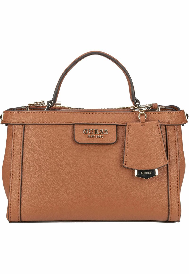 Guess ANGY SMALL SOCIETY - Handbag - cognac - Zalando.de