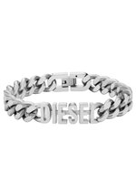 Diesel Bracelet - silver/argenté - ZALANDO.FR