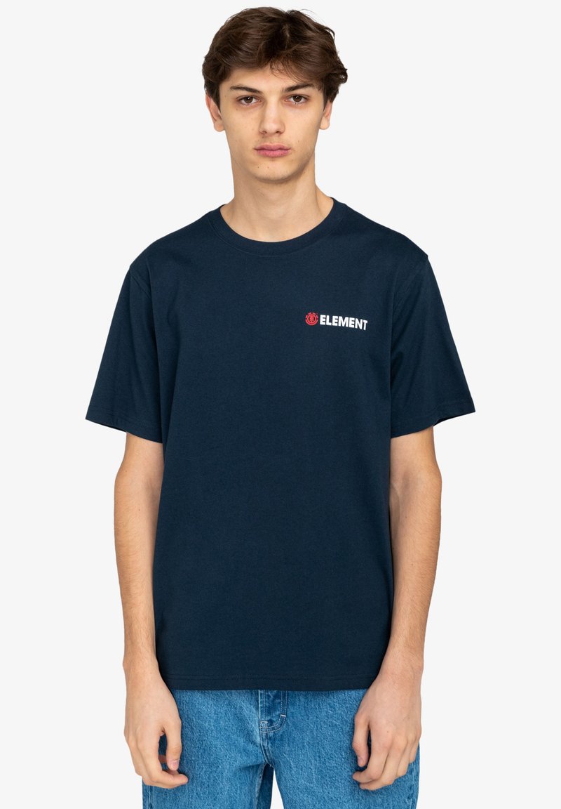 Element BLAZIN - T-Shirt basic - ecn/dunkelblau - Zalando.de