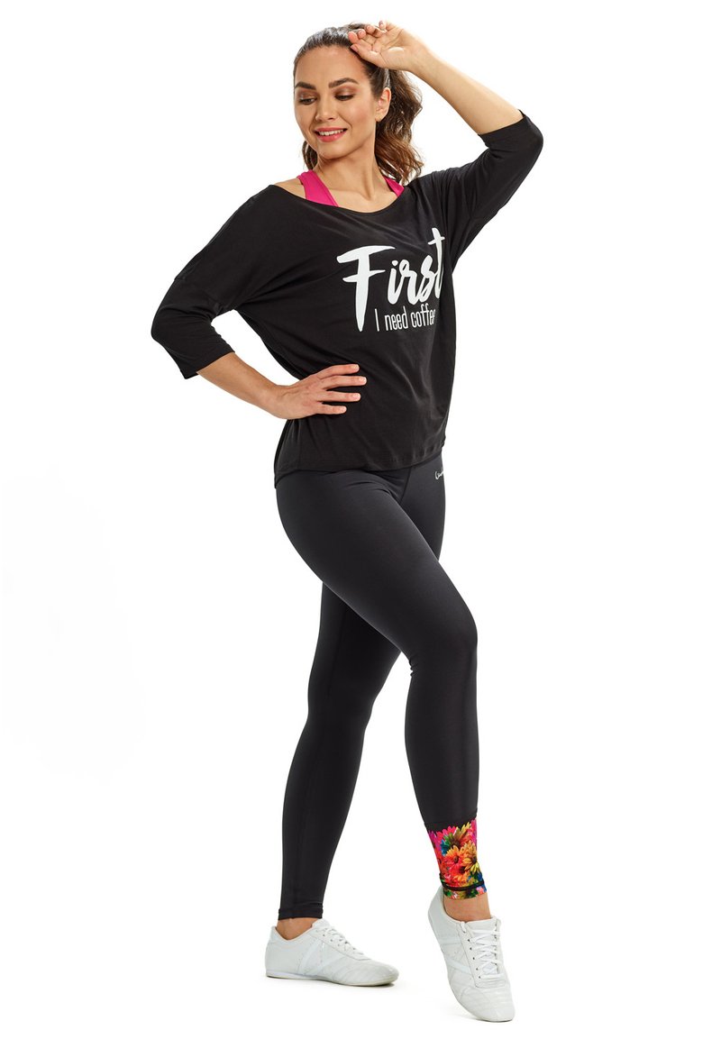 Winshape Tights - rainbow flowers/schwarz - Zalando.at