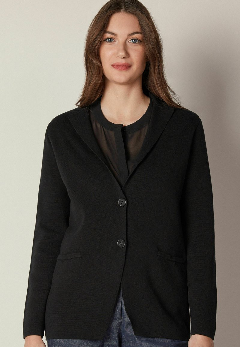 Falconeri Strickjacke - black/schwarz - Zalando.at