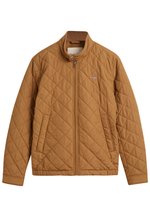 GANT QUILTED WINDCHEATER - Light jacket - roasted walnut/brown - Zalando